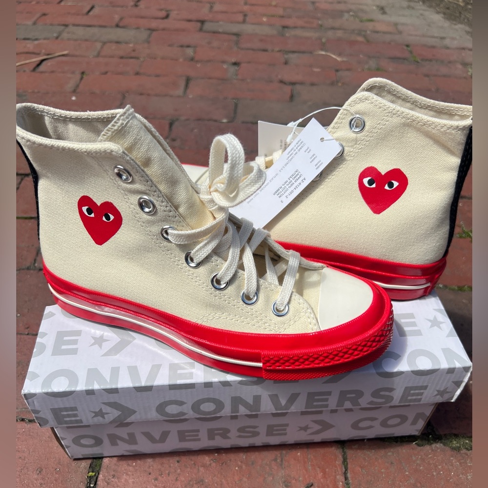 Cdg Play Converse - Gem